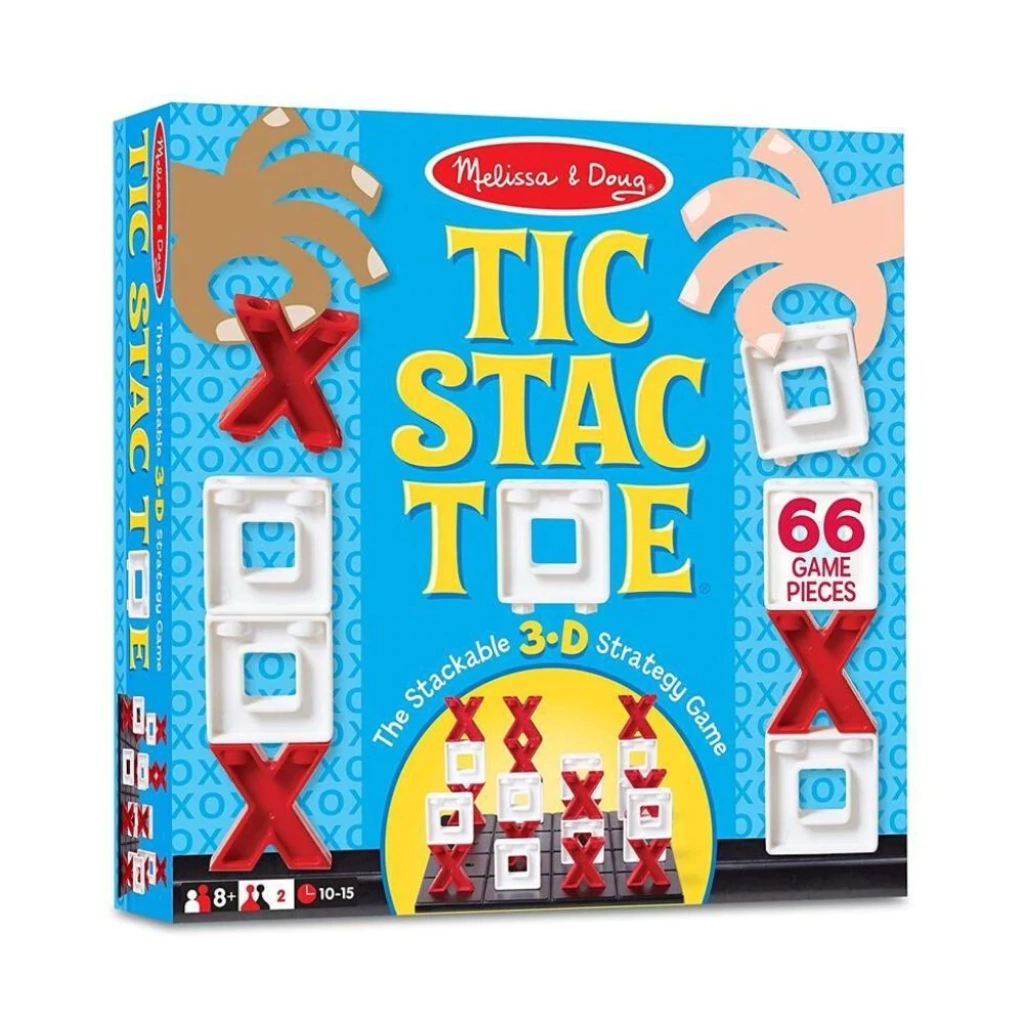 Tic Stac Toe Stackable 3D Board Game – ChildsPlayZA