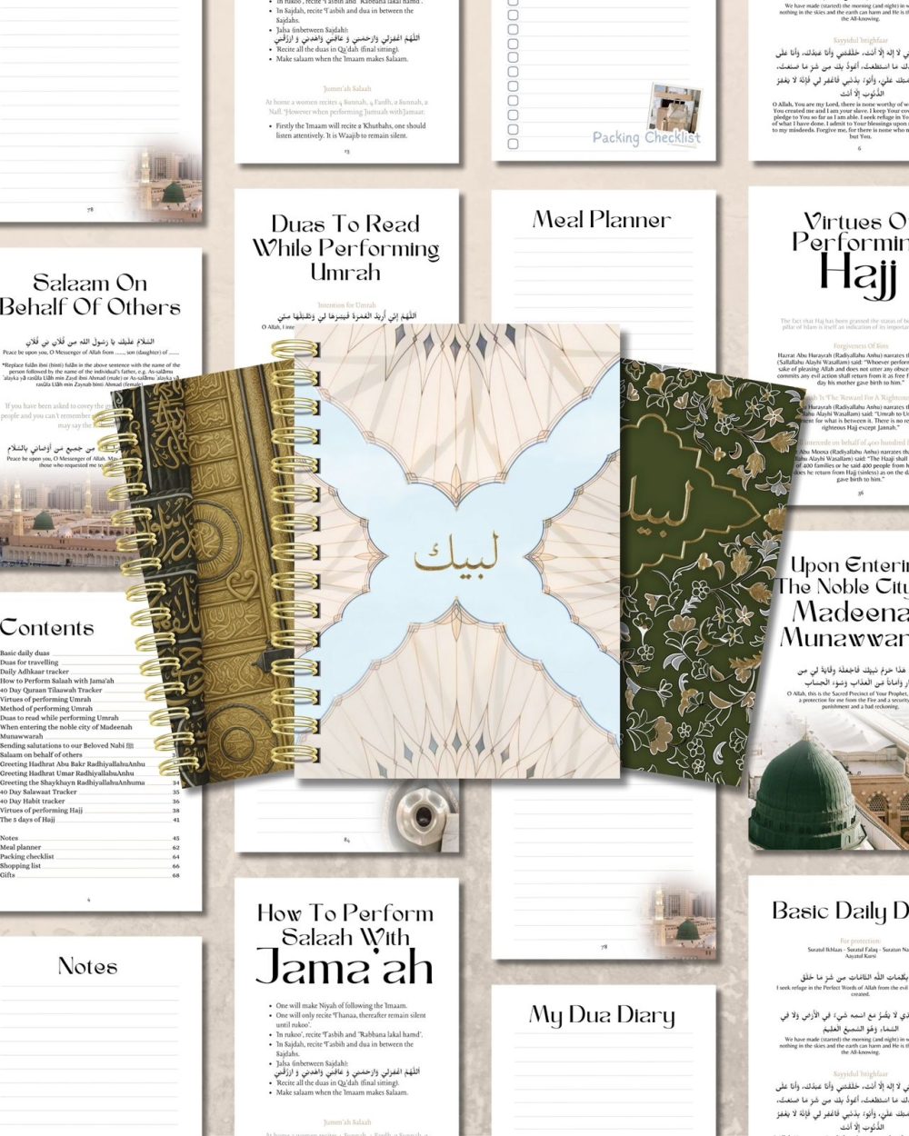 All Inclusive Umrah/Hajj Journals (Adults) – ChildsPlayZA