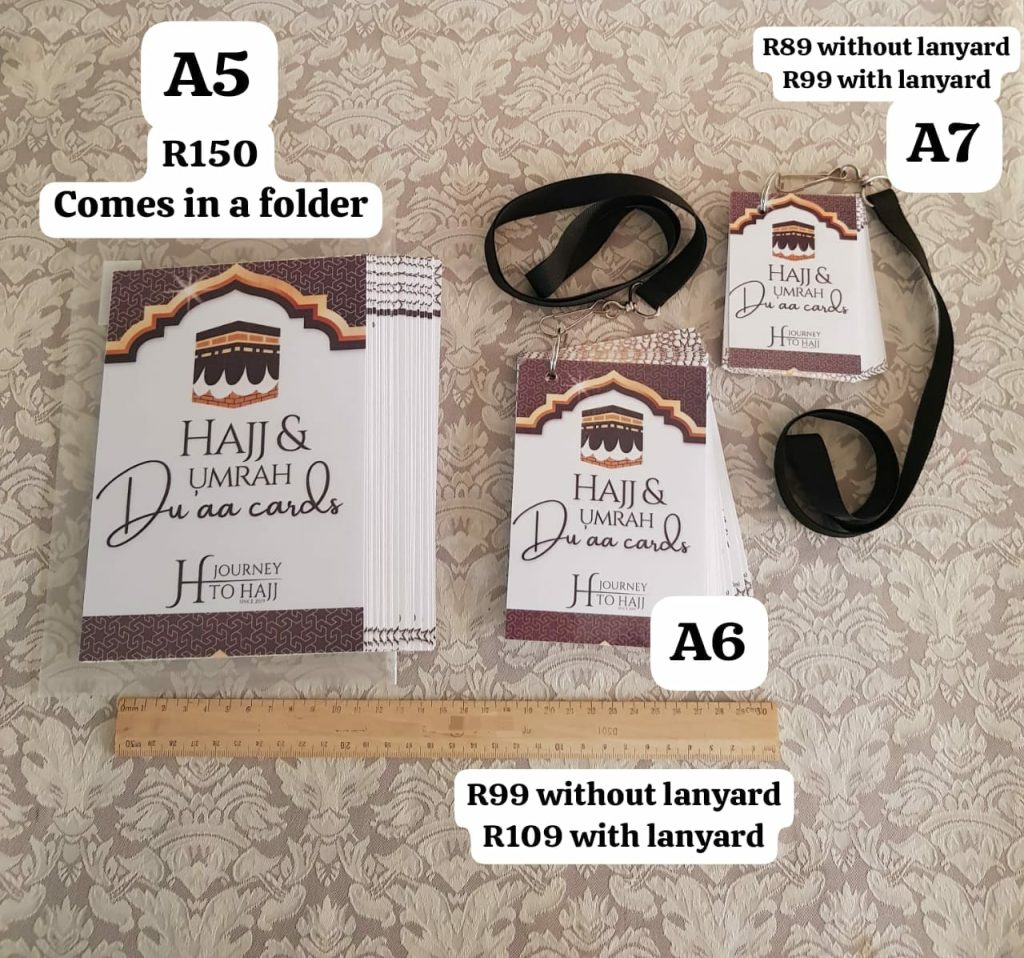 Hajj & Umrah Duaa Cards – ChildsPlayZA