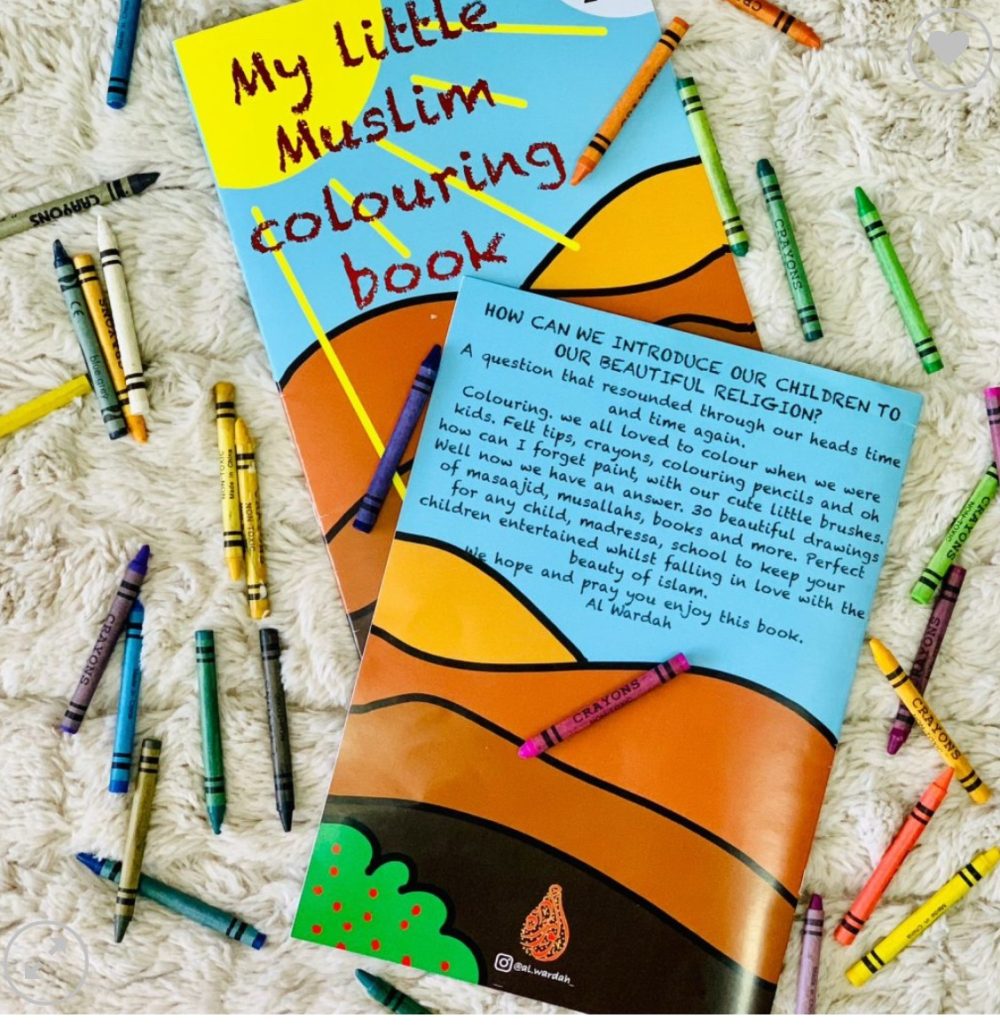 My Little Muslim Colouring Book with Crayons – ChildsPlayZA